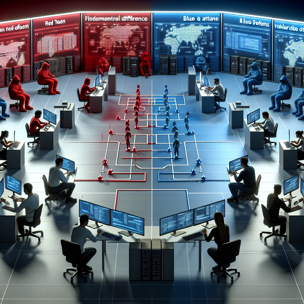 Red Team Vs Blue Team Cyber Security: An In-Depth Comparison - Life ...